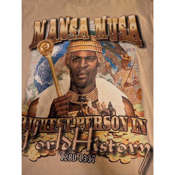Alstyle Apparel & Activewear | Shirts | Mansa Musa African King T Shirt Afrocentric Juneteenth ...